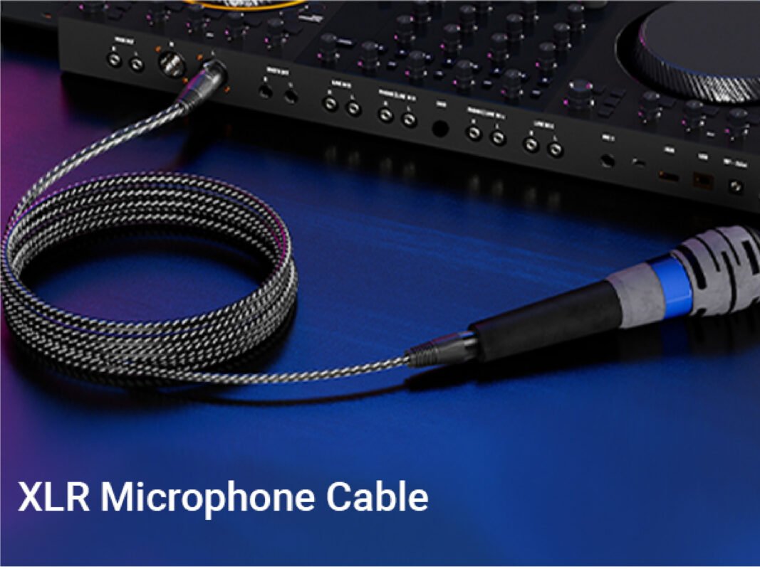 Premium XLR Pro Male-Female Balanced Shielded Cable - BlueRigger